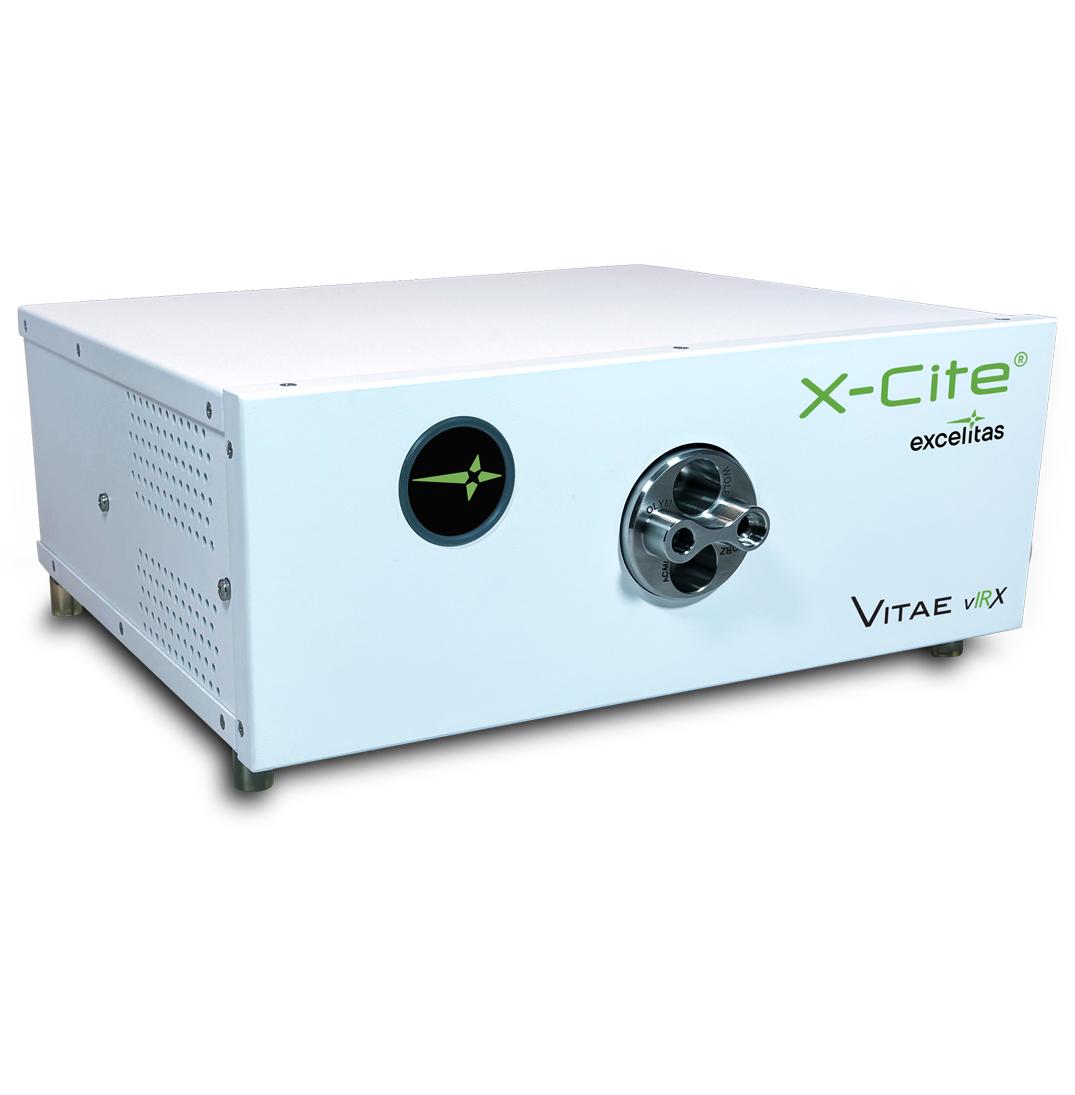 X-Cite Vitae vIR, vIR+ Custom Biomedical White-Light LED Illuminators