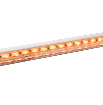 Quartz Reflective Coating Infrared Emitters | Excelitas